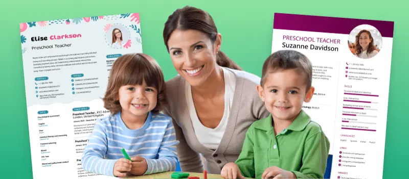 6 Preschool Teacher Resume Examples and Writing Tips
