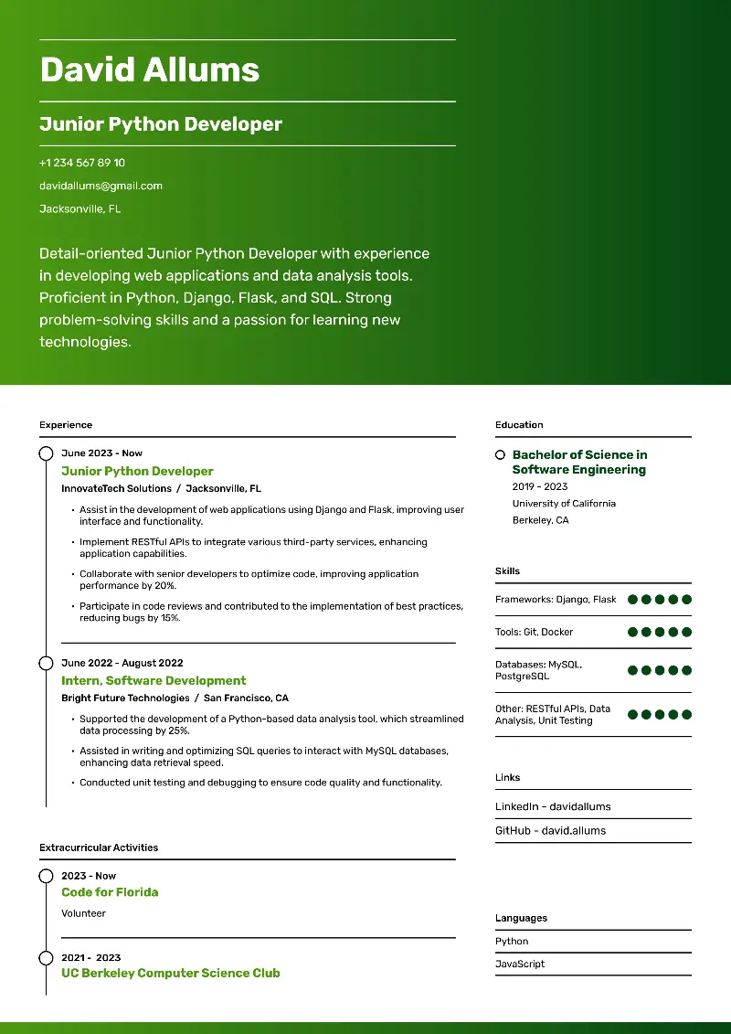 All Resume Examples Resume Trick